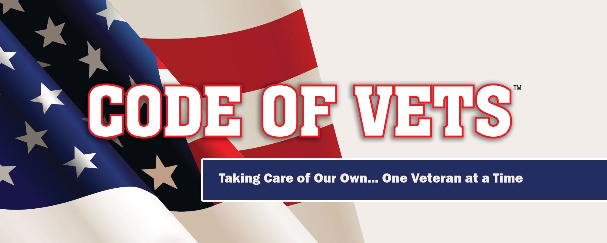 Thank you for your generous support for Code of Vets - martingeddes